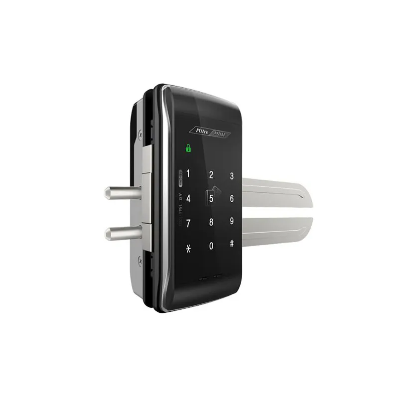 2WAY Method Glass Door Lock | Electronic/ Mechanical Lock | PT Securiko ...